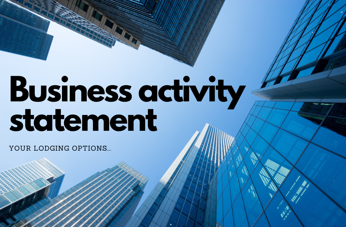 Lodging your Business Activity Statement… - The Bottom Line Business ...